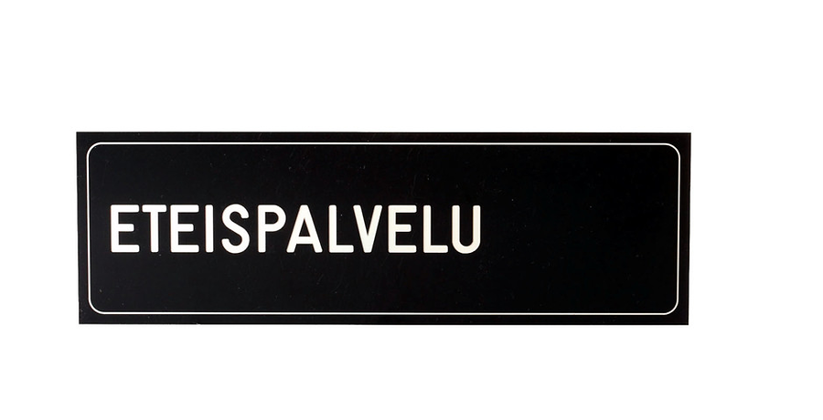 Kyltti | Opastekyltit ja nimineulat monipuolisesti | Restamark.fi